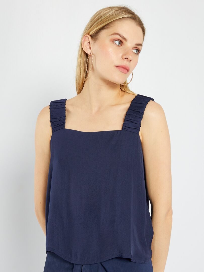 Top court - Bleu - Kiabi - 9.00€