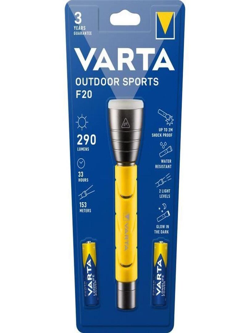 Torche VARTA 4-Tete fluorescente - VARTA - Multicolore - Kiabi - 49.90€