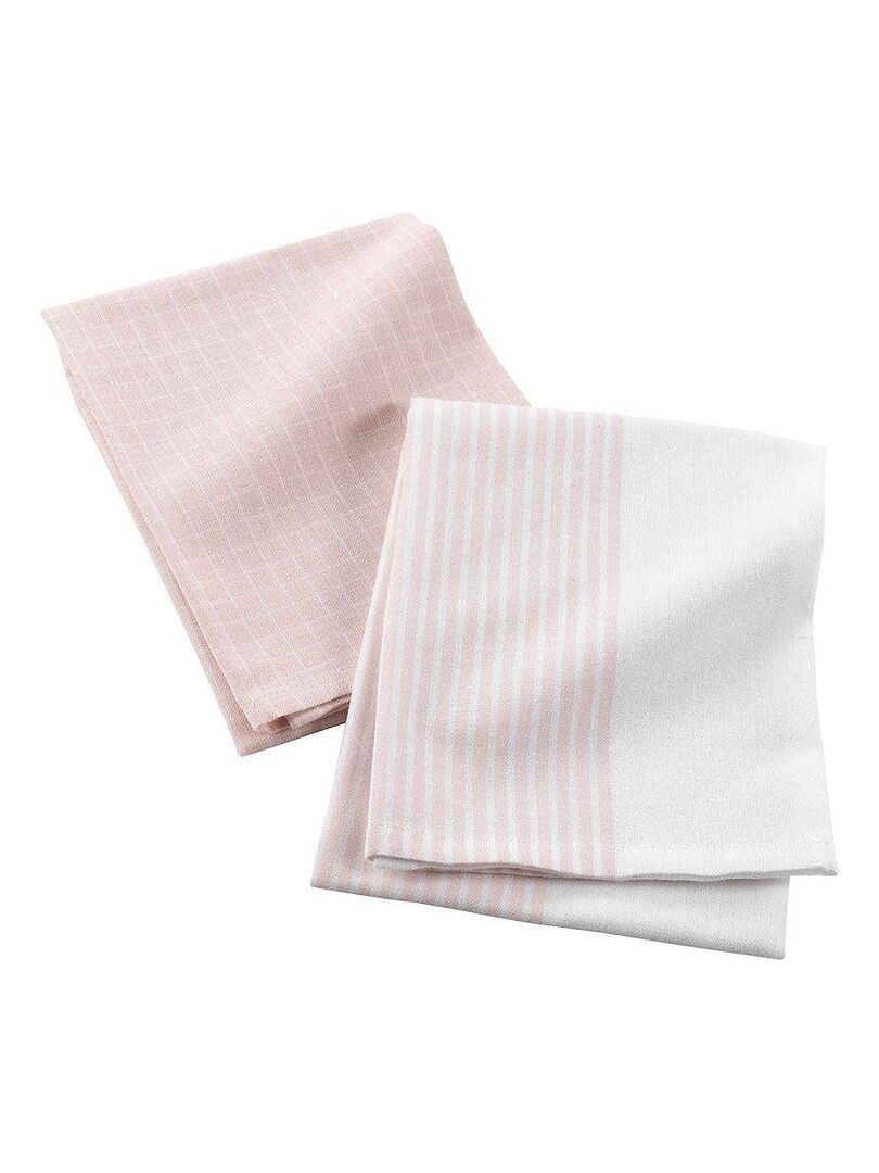 Torchon Kitchen Addict - Rose - Kiabi - nu€