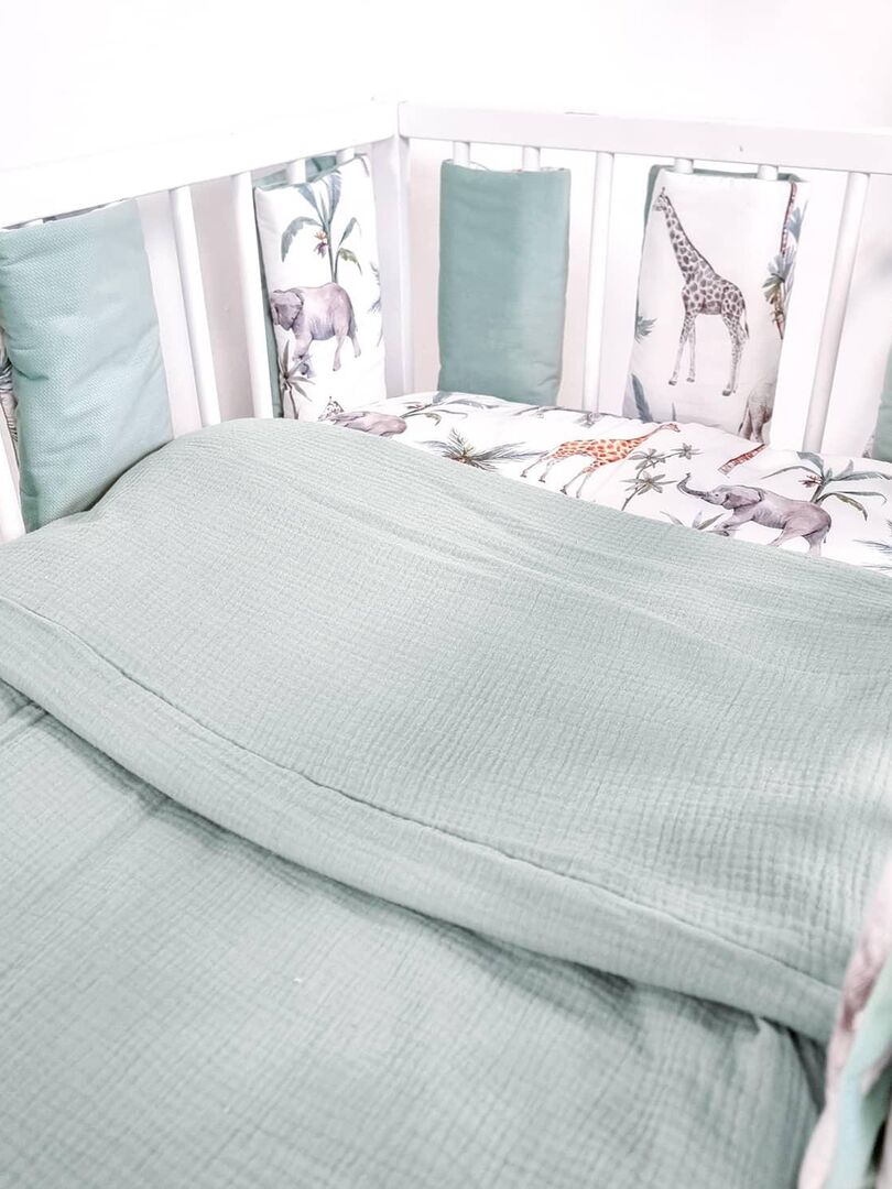 Tour de lit modulable et réversible, Safari SEVIRA KIDS - Multicolore ...