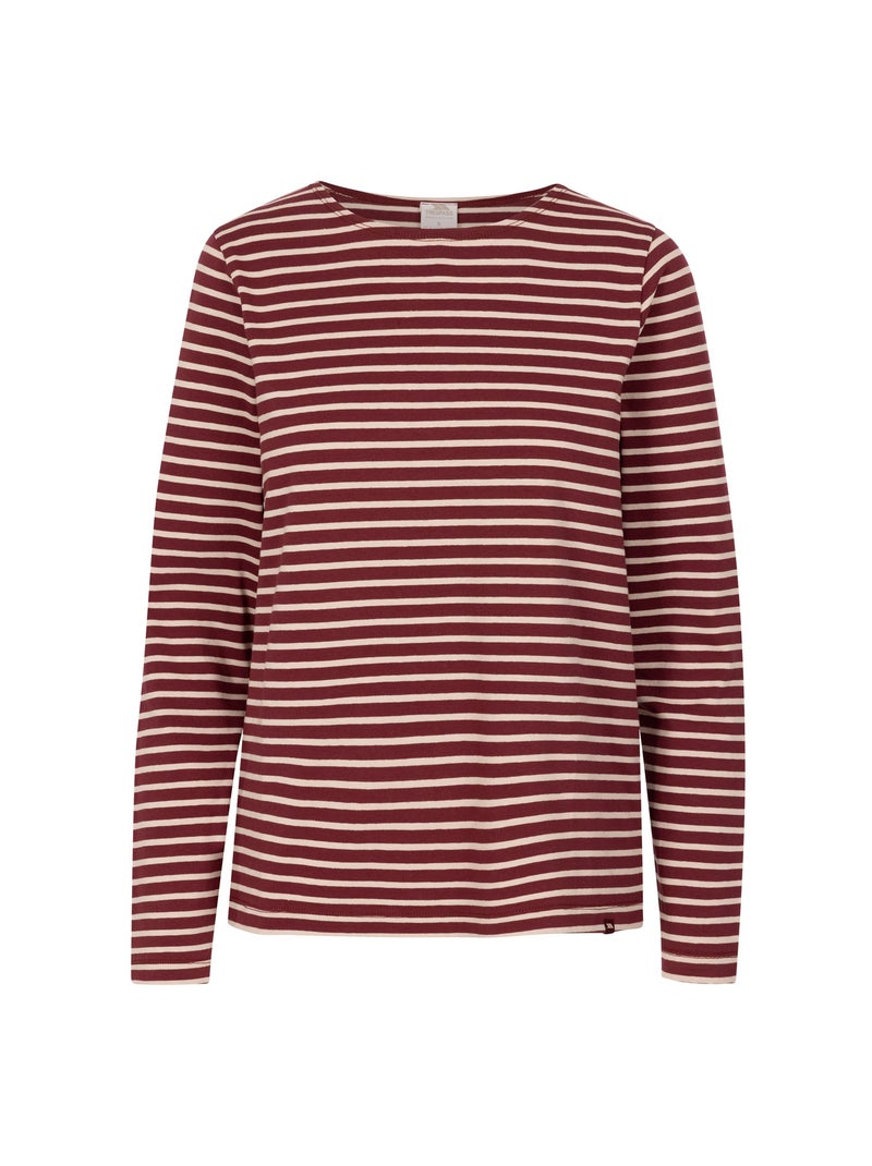 Trespass - Chemisier motif/style rayure fil teint KAREN - Violet clair ...