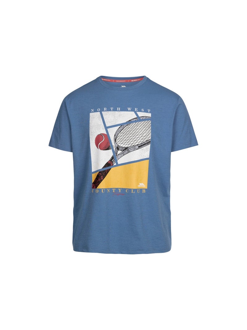 Trespass - T-shirt SERLAND - Bleu denim - Homme - 16.99€ - Kiabi