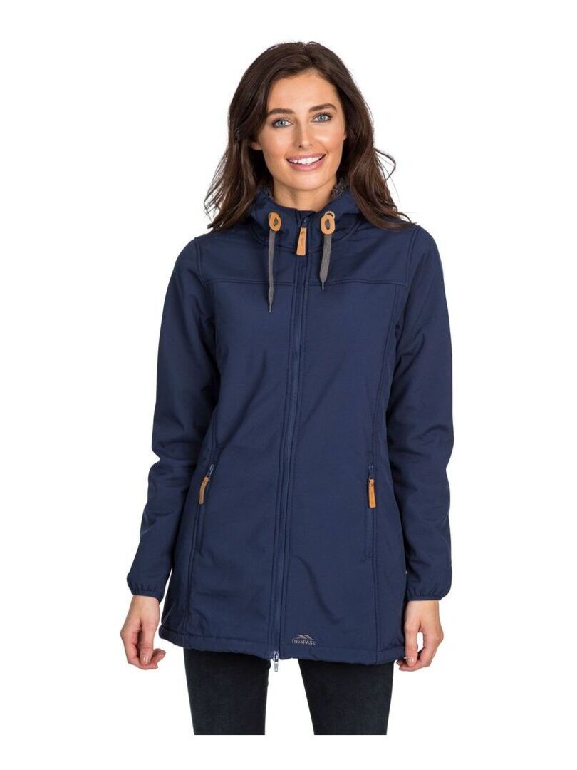 Trespass - Veste imperméable longue KRISTEN - Bleu marine - Kiabi - 79.99€