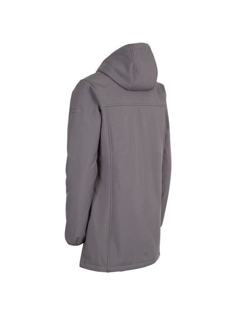 Trespass - Veste imperméable longue KRISTEN - Carbone - Femme - 80.99 ...