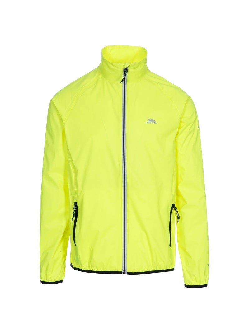 Trespass - Veste imperméable RETRACT HI-VIS - Jaune fluo - Homme - 38. ...