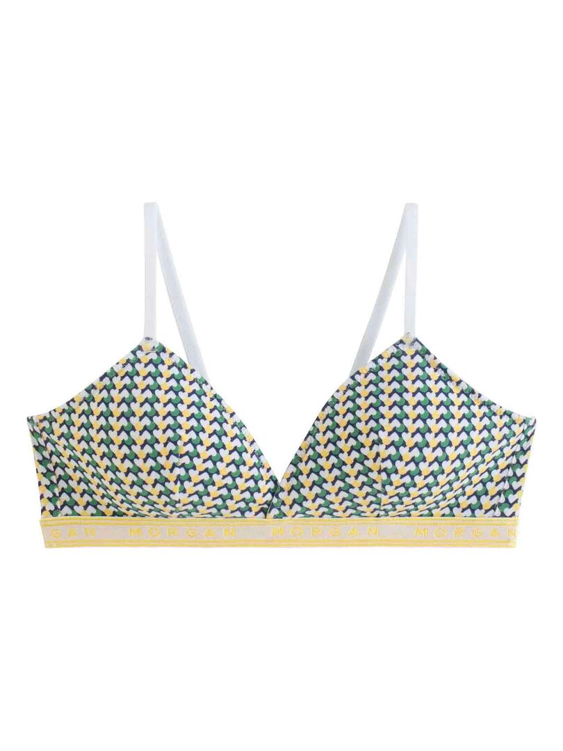 Triangle PIA - Morgan - Bleu Jaune - Kiabi - 13.00€