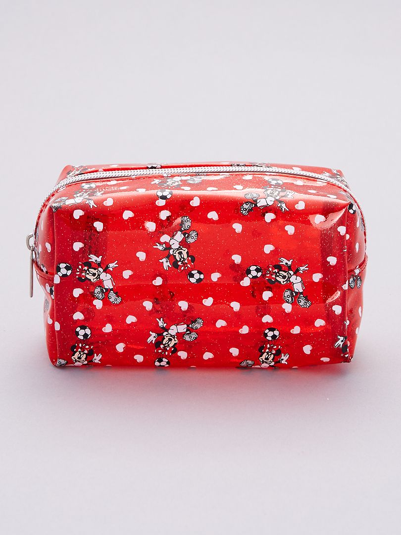 Trousse football 'Minnie' - rouge - Kiabi - 5.00€