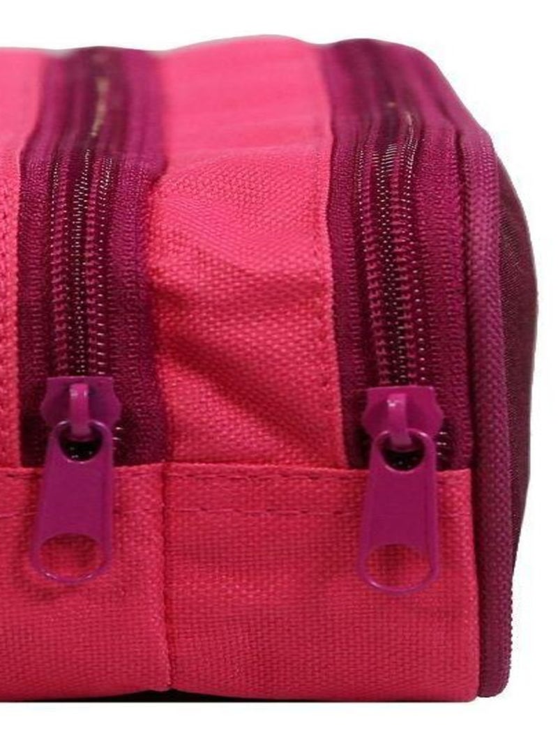 Trousse scolaire 2 compartiments Cybel Cheval Licorne Violette ...