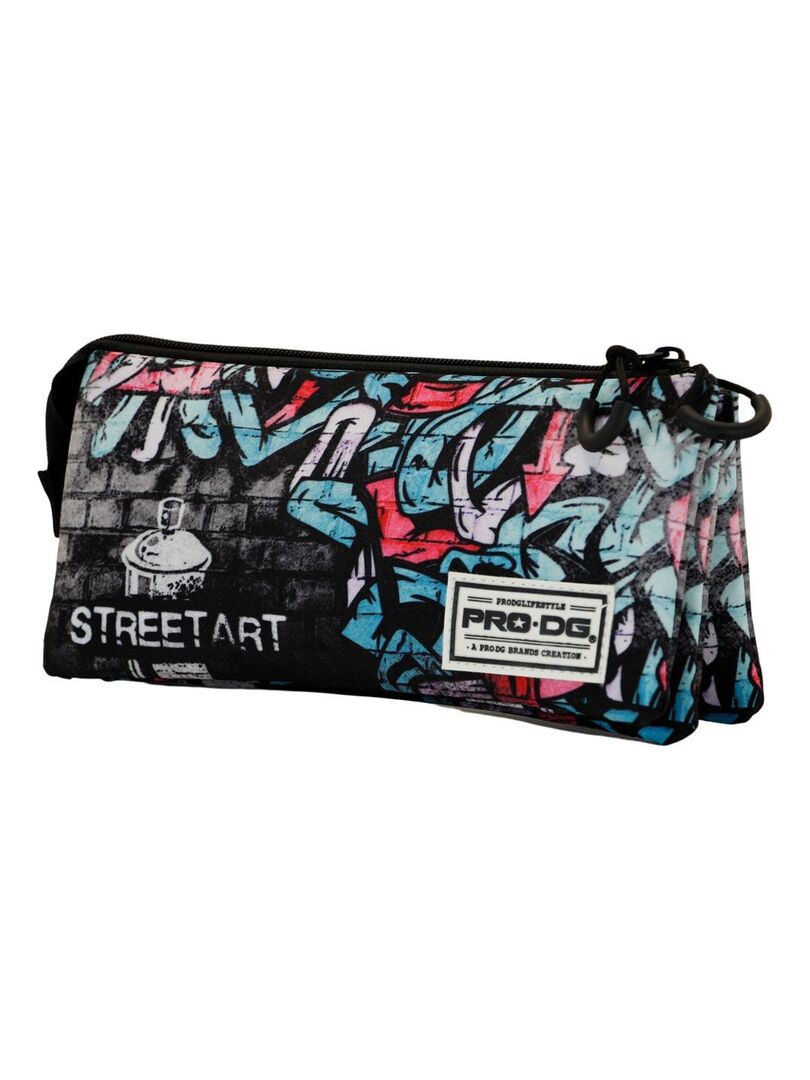 Trousse Triple FAN - PRODG Street Art - Multicolore - Kiabi - nu€