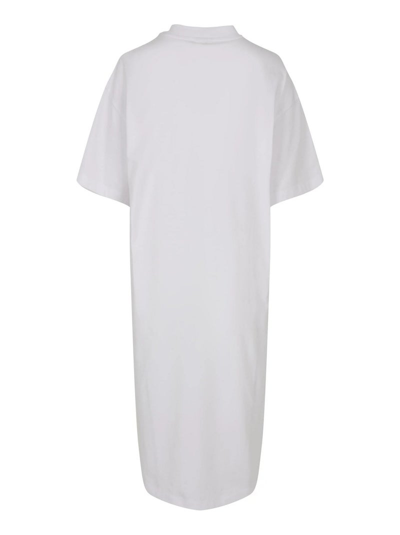 Urban Classics - Robe t-shirt motif/style Long - Blanc - Femme - 26.99 ...