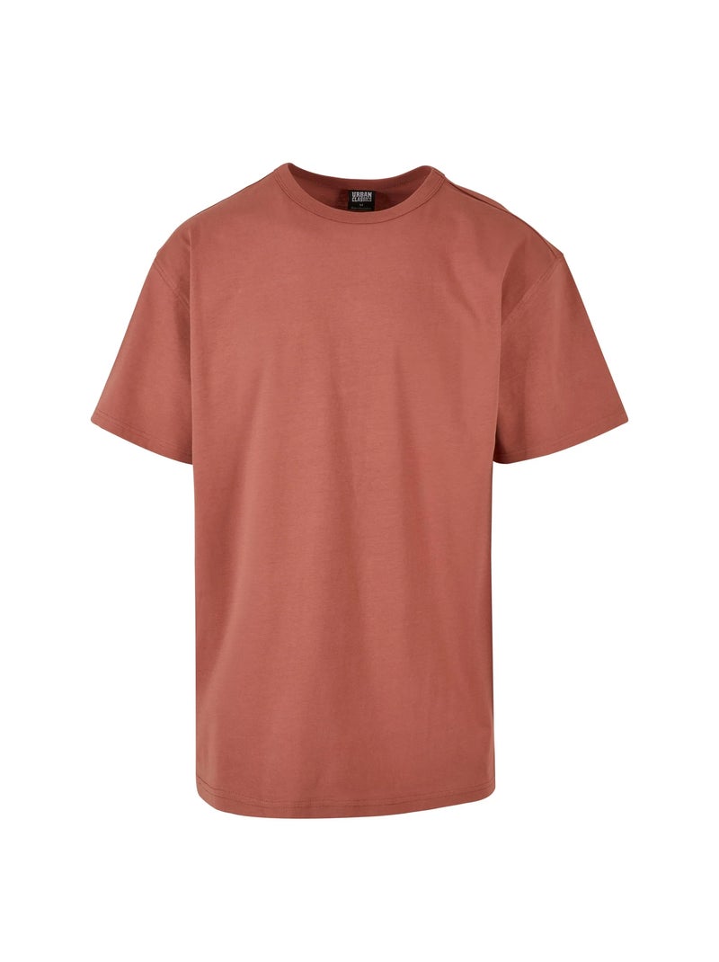 Urban Classics - T-shirt motif/style uni - Terracotta - Homme - 19.99 ...