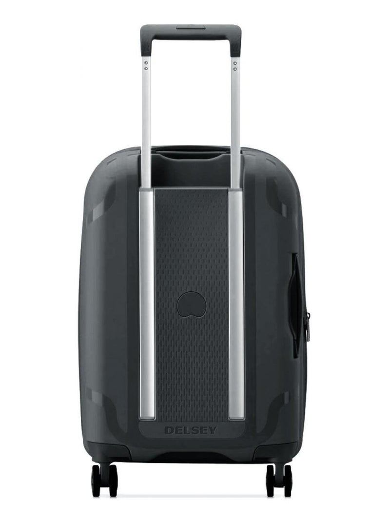 Valise cabine extensible ultra-légère Clavel TSA poly ABS - Noir ...