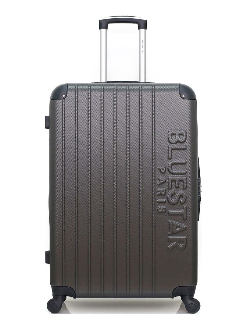 Valise Grand Format Rigide BUCAREST - Gris foncé - Kiabi - nu€