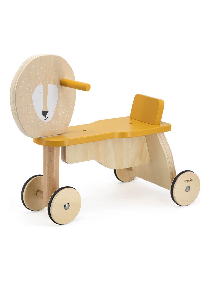 Vélo 4 roues en bois MR. LION - Jaune - Kiabi - nu€