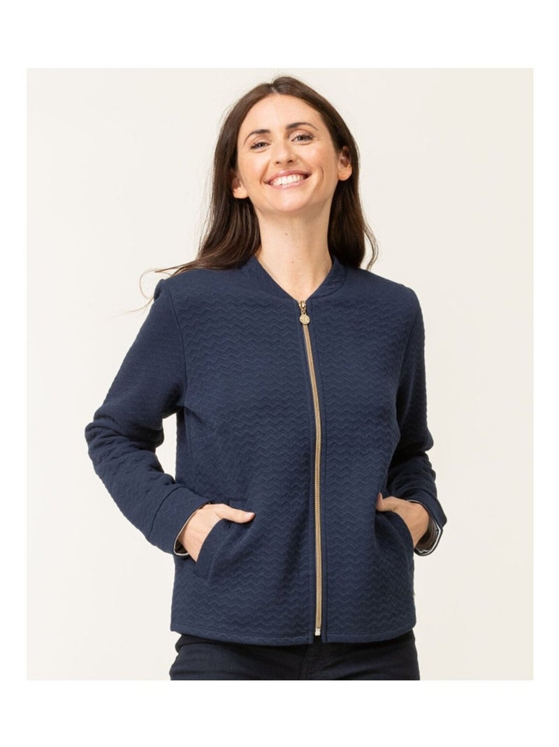 Veste - Terre de Marins - Bleu marine - Femme - 50.00€ - Kiabi