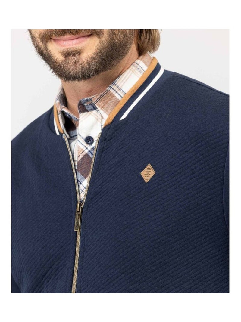 Veste - Terre de Marins - Bleu marine - Homme - 59.00€ - Kiabi