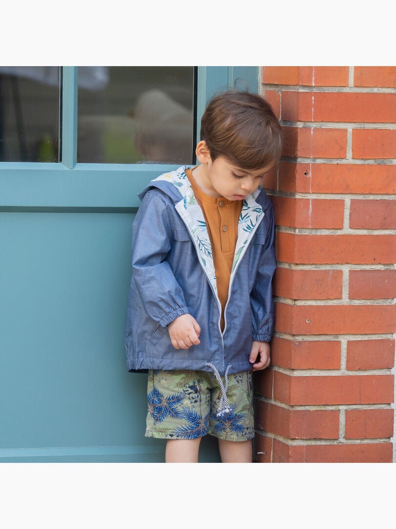 Veste Mini Tribu - Bleu - Kiabi - 14.99€