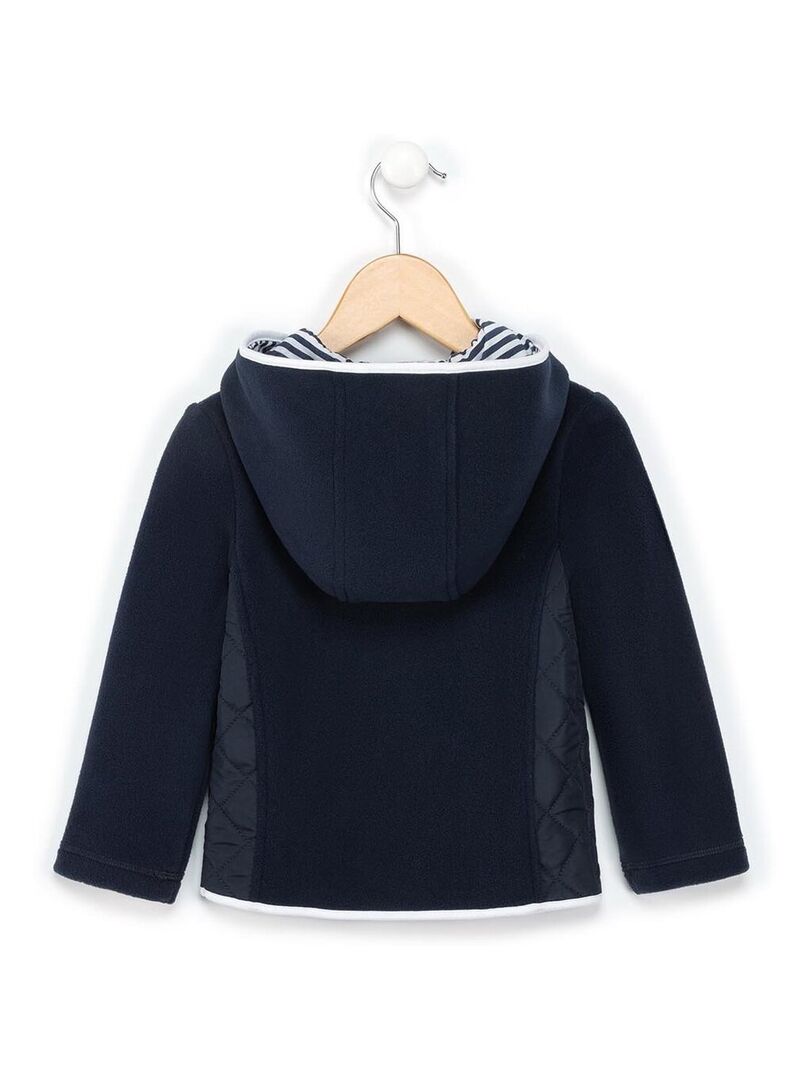 Veste Polaire Bleu Enfant Terre de Marins - Bleu - Kiabi - 28.00€