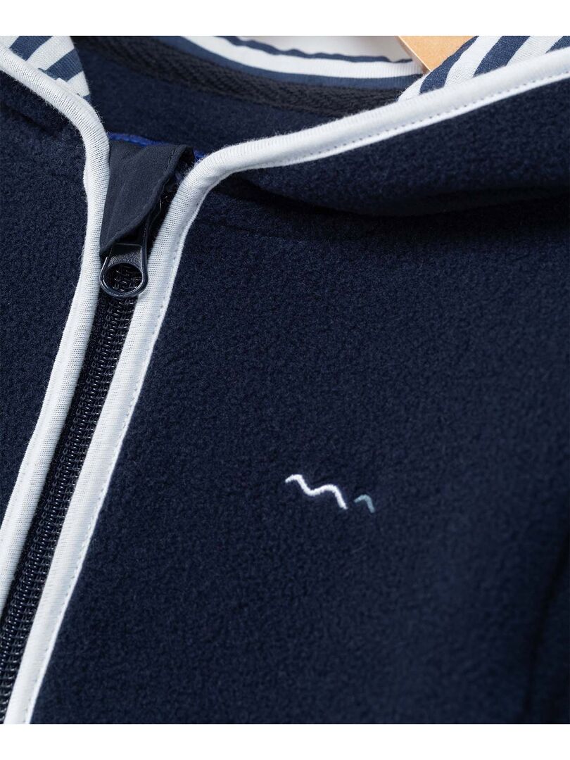 Veste Polaire Bleu Enfant Terre de Marins - Bleu - Kiabi - 28.00€