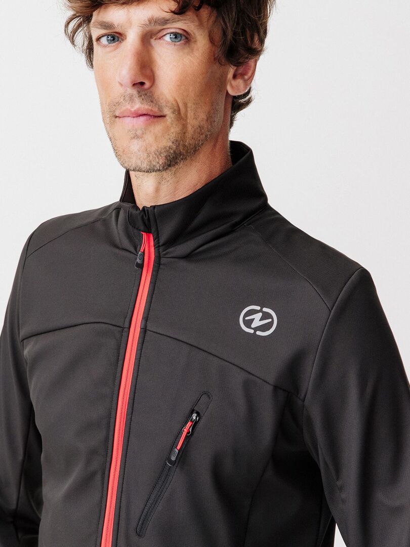 Veste soft Shell 5000 homme - DamartSport - Noir - Kiabi - 119.99€