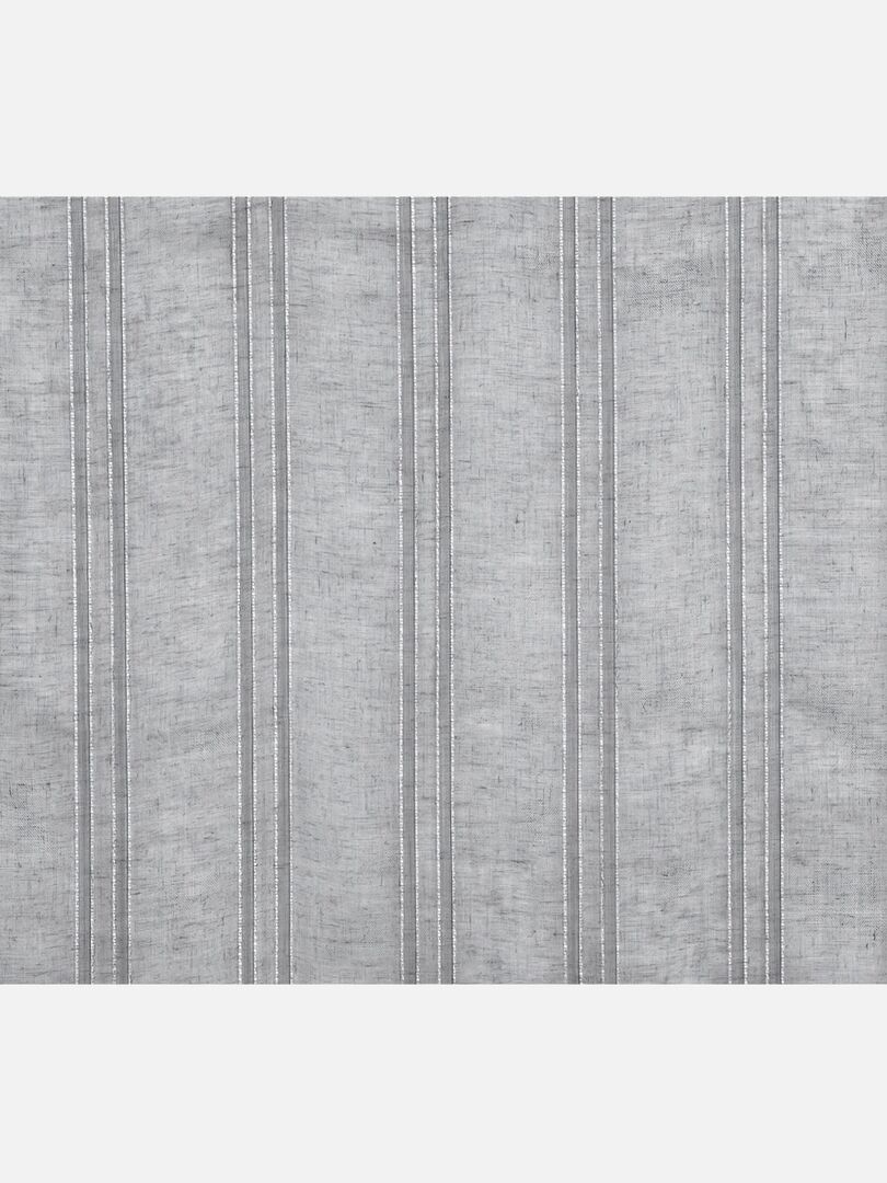 Voilage Rayures Verticales - Gris - Kiabi - 55.30€