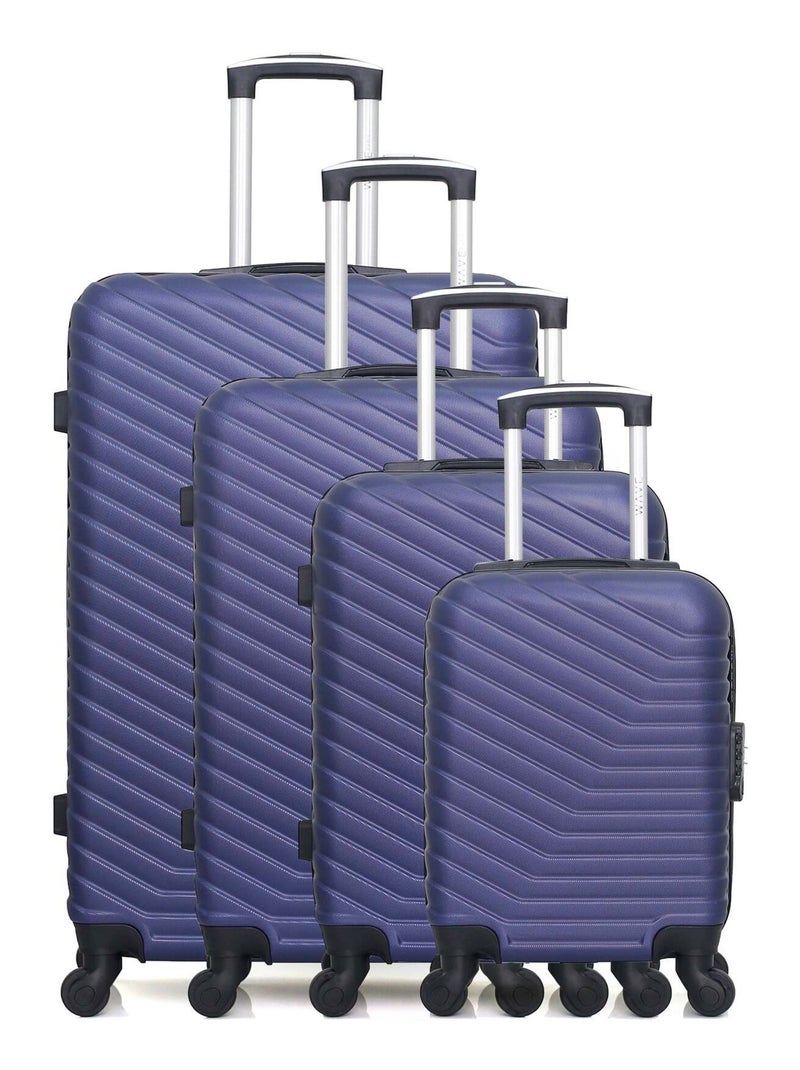 WAVE PARIS - SET DE 4 LENA-M - Bleu Bleu marine - 0.00€ - Kiabi