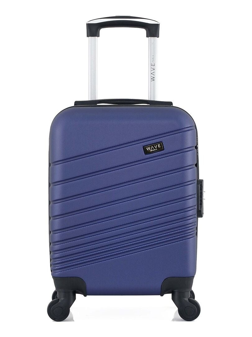 WAVE PARIS - Valise Cabine XXS 46cm TIGRE - Bleu marine - Kiabi - 109.00€