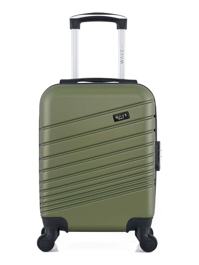 WAVE PARIS - Valise Cabine XXS 46cm TIGRE - Vert kaki - Kiabi - 109.00€