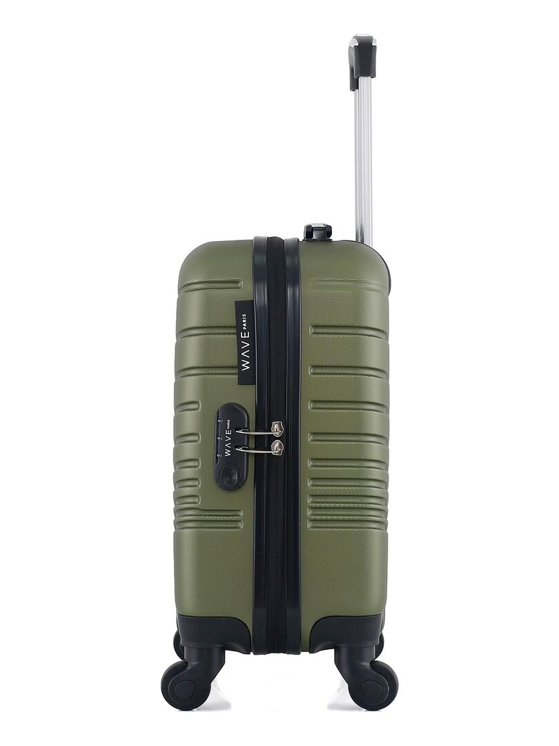 WAVE PARIS - Valise Cabine XXS 46cm TIGRE - Vert kaki - Kiabi - 109.00€