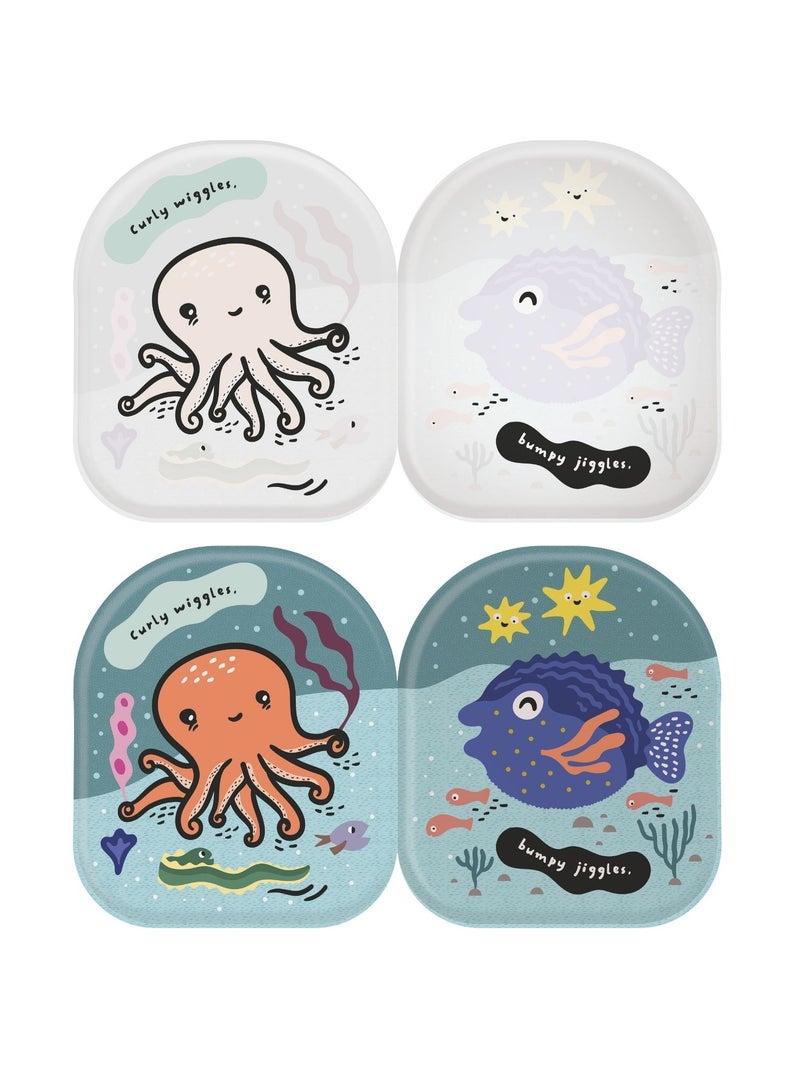 Wee Gallery - Livre de bain - Orange corail - Enfant - 13.90€ - Kiabi